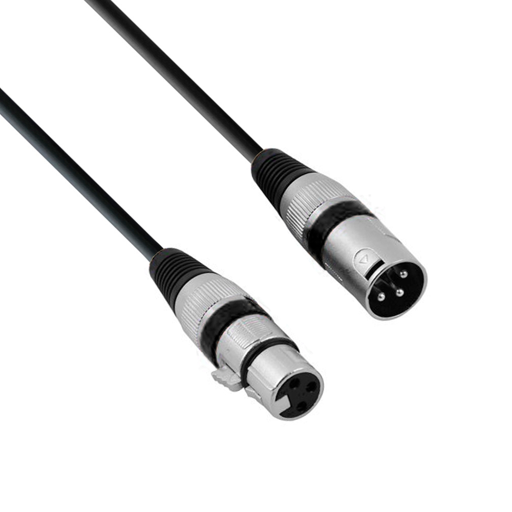 Extensión para micrófono XLR hembra a XLR macho 3ft A.R.E - Electrónica ...