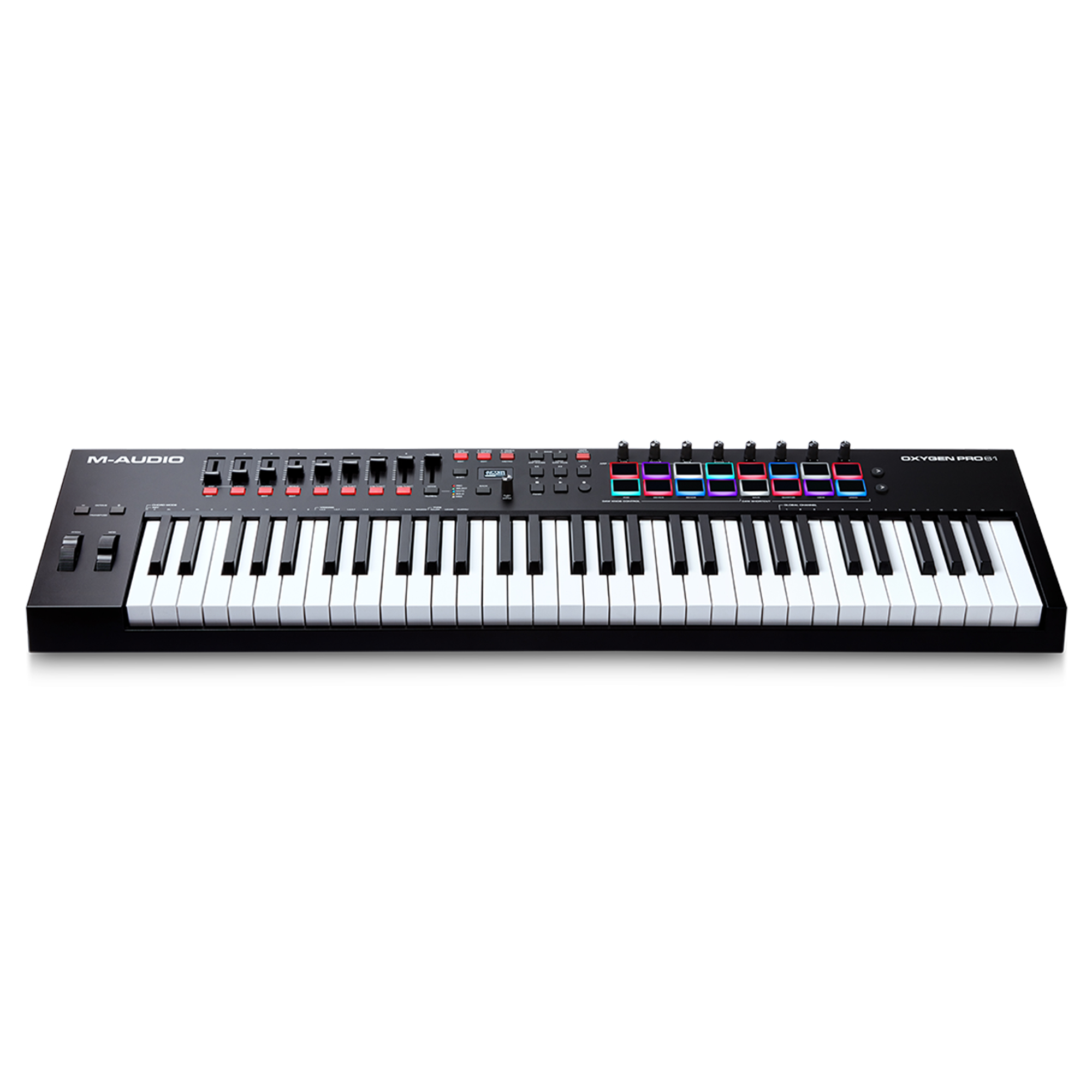 Teclado controlador de 61 teclas MIDI / USB M-Audio - Electrónica Japonesa